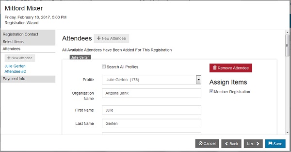 Create an Event Registration – MemberClicks Trade