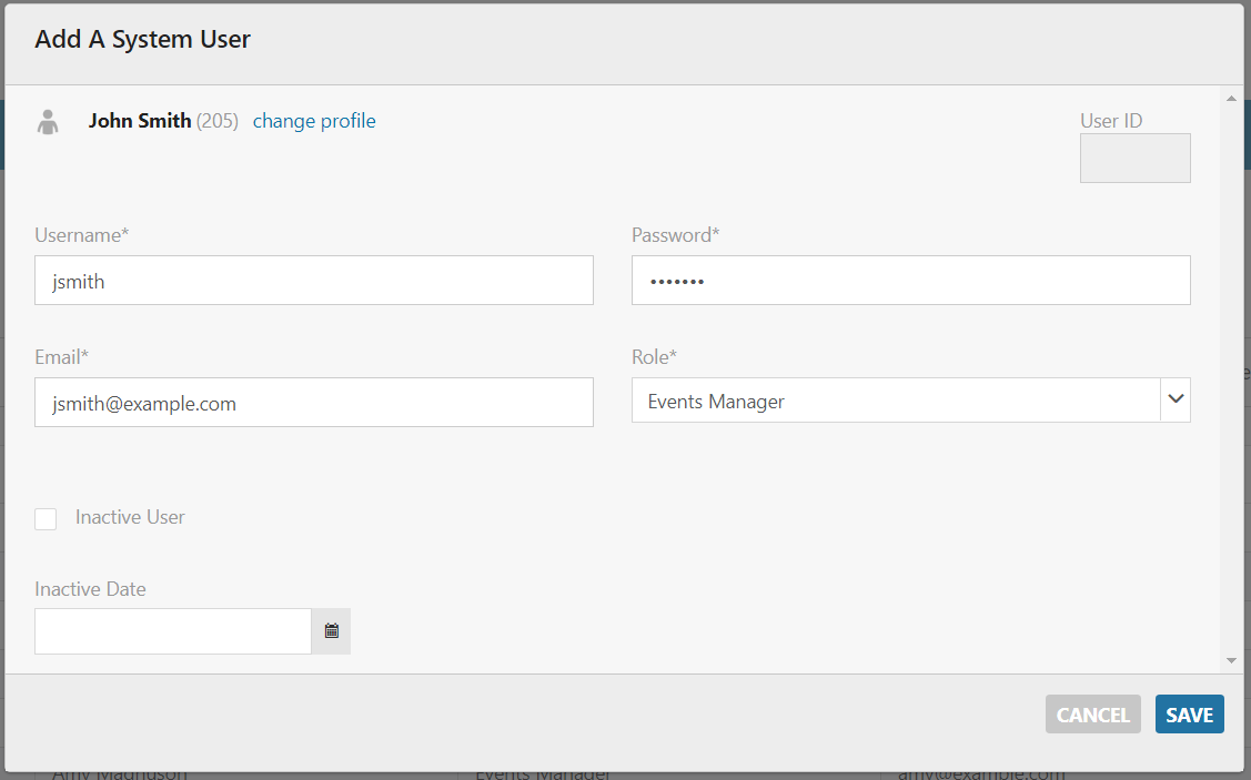 Manage System Users Memberclicks Trade