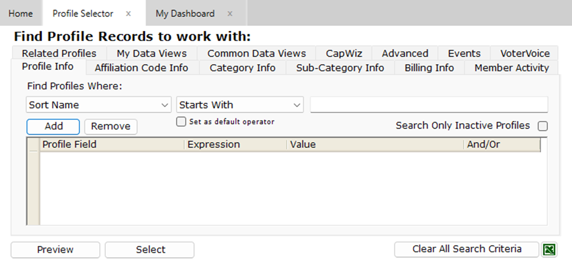 Transition Guide to Profiles – MemberClicks Trade