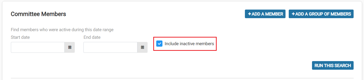 Inactivate a Committee Member – MemberClicks Trade