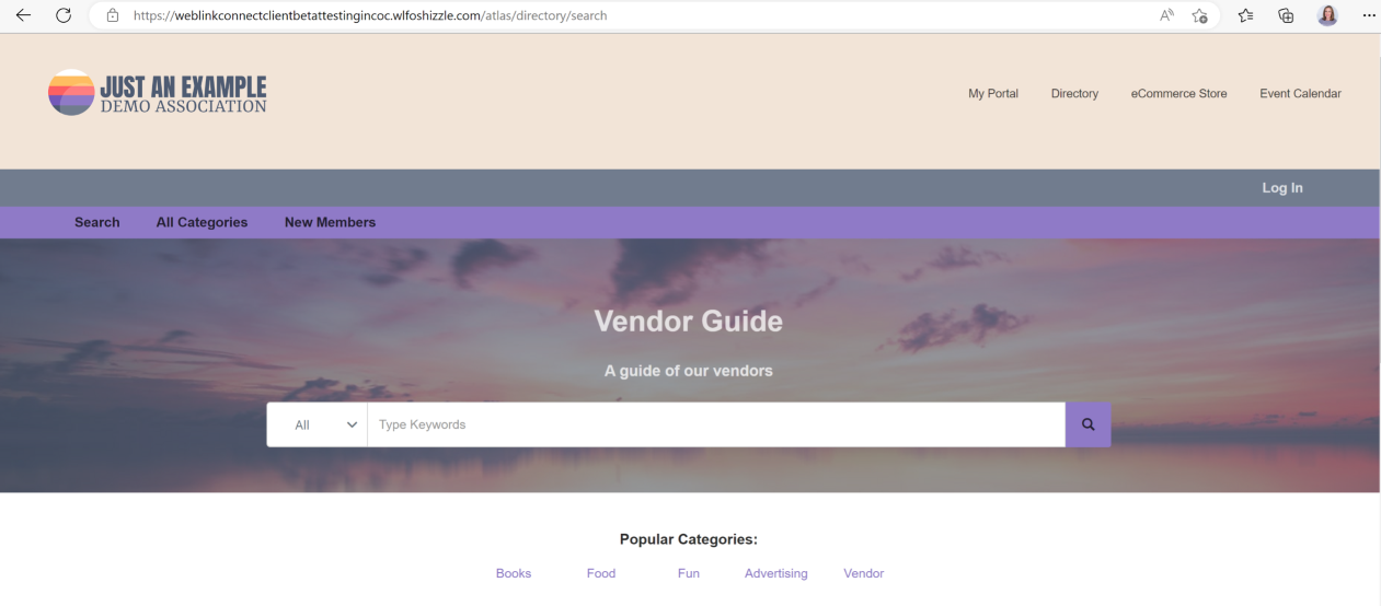 Directory Pages - Search, Results, and Details – MemberClicks Trade