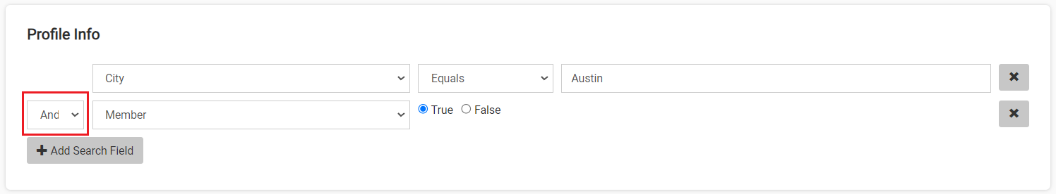 Breakdown of the Profile Selector Tabs – MemberClicks Trade