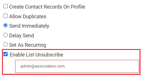 Sending Emails – MemberClicks Trade