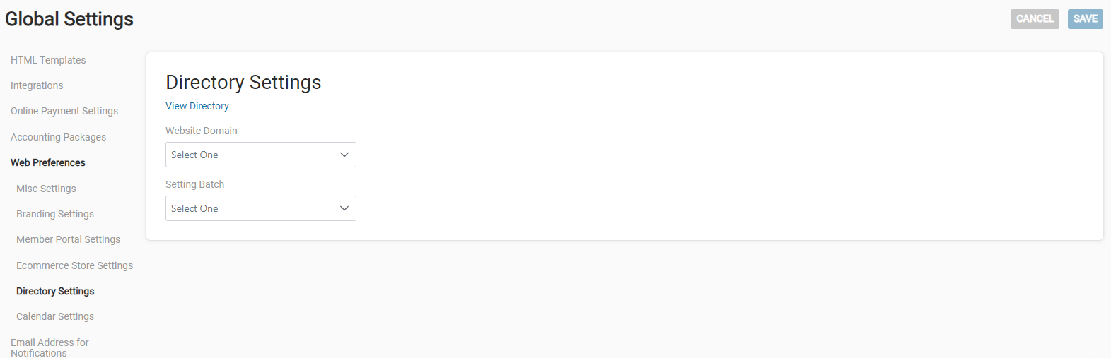 New Directory Setup Guide – MemberClicks Trade