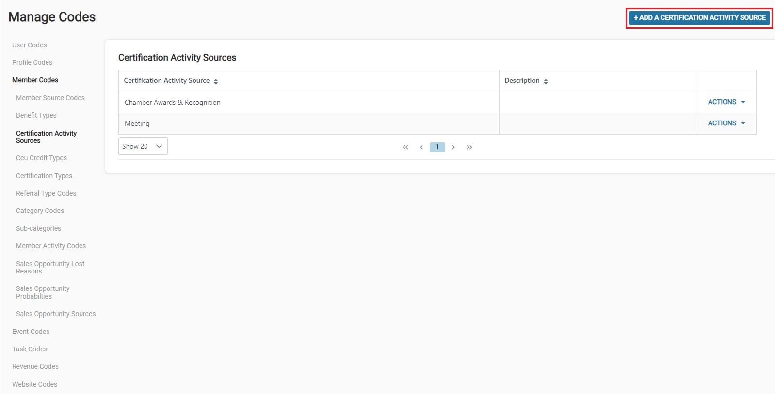 Adding and Managing Certification Activity Sources – MemberClicks Trade