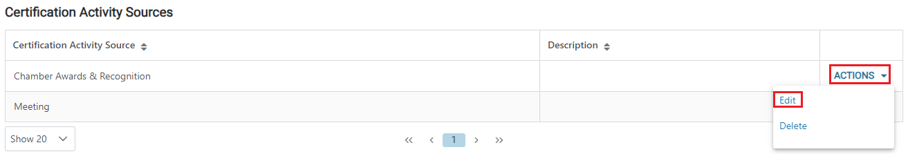 Adding and Managing Certification Activity Sources – MemberClicks Trade