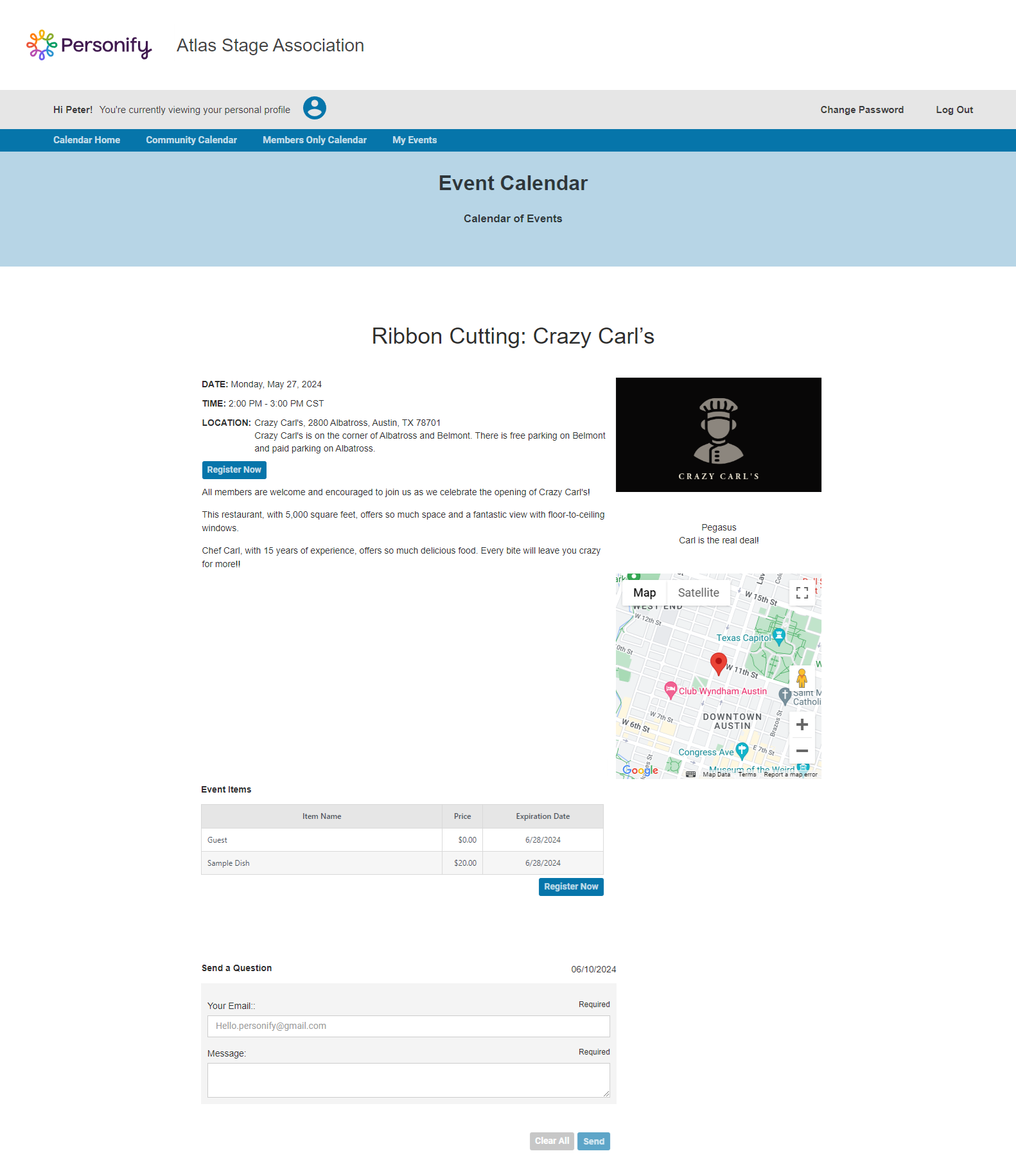 The Event Details Page – MemberClicks Trade